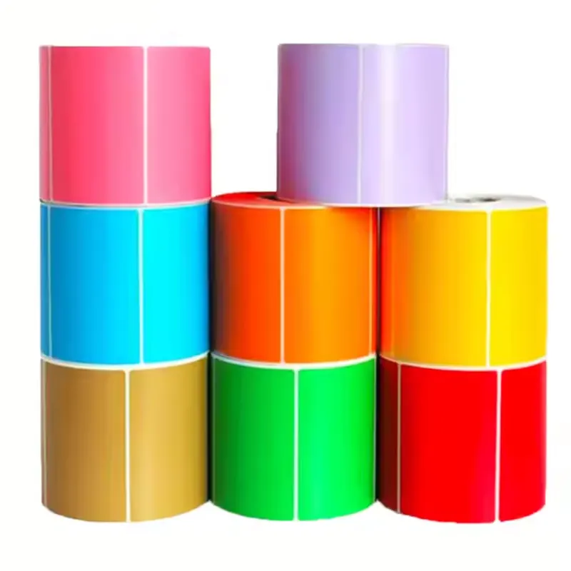 High Quality Custom 4x6 Inch Thermal Stickers Colorful Durable Ready to ...
